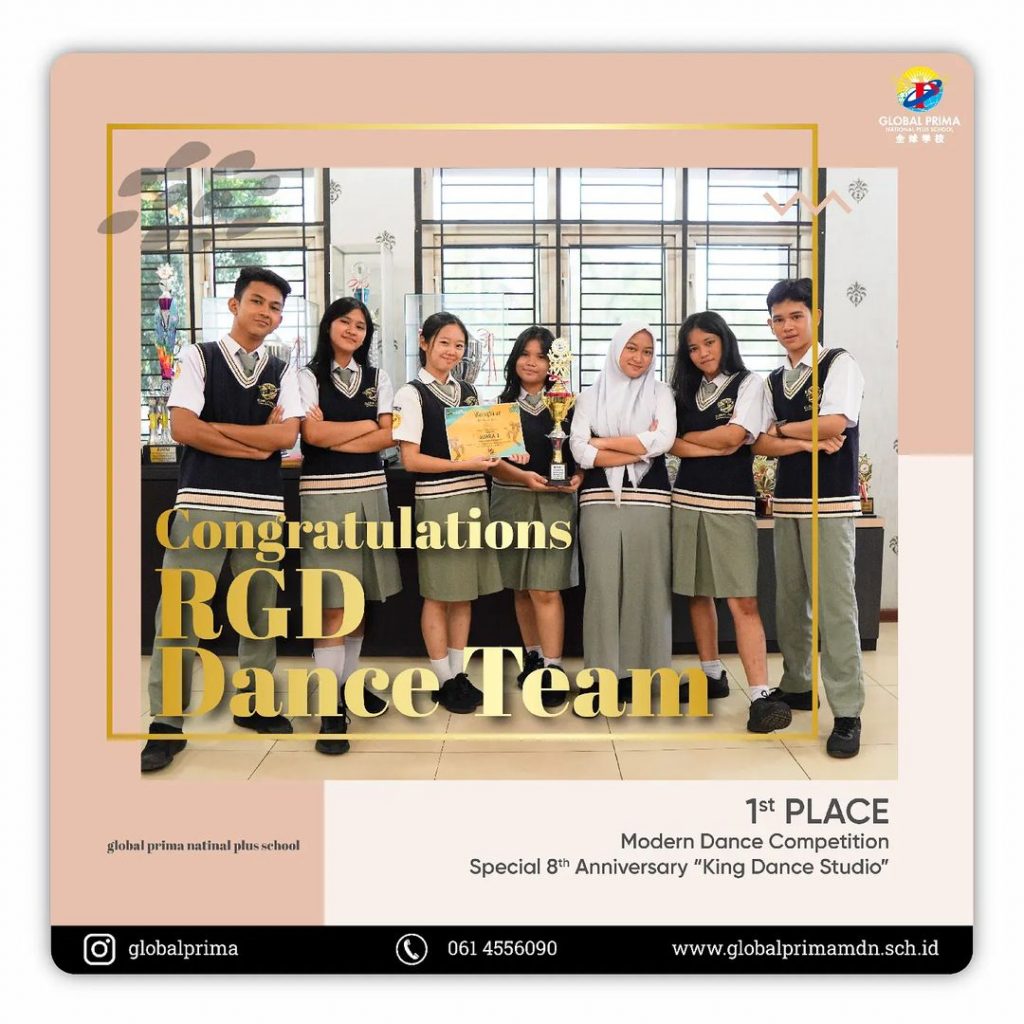 Selamat Kepada Tim Dance SMA (RGD CREW) yang berhasil meraih Posisi 1st Place di perlombaan ...